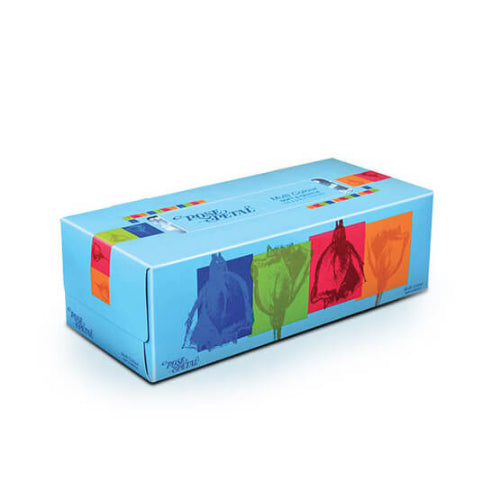 Rose Petal Multi Color Tissue Box - THE HKB